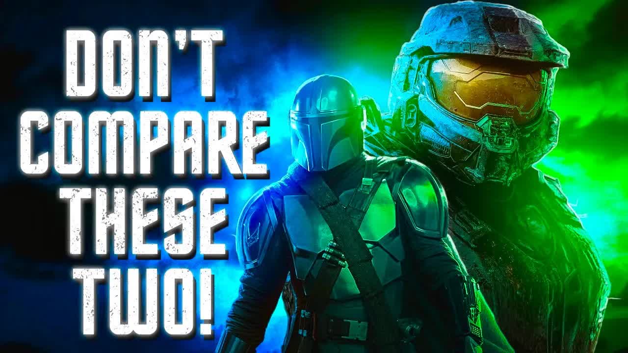 Master Chief is NOT The Same As The Mandalorian!