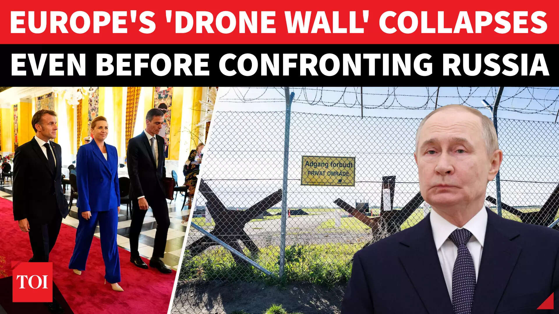 Putin Ally DEMOLISHES European Union's 'DRONE WALL' Against Russia ...