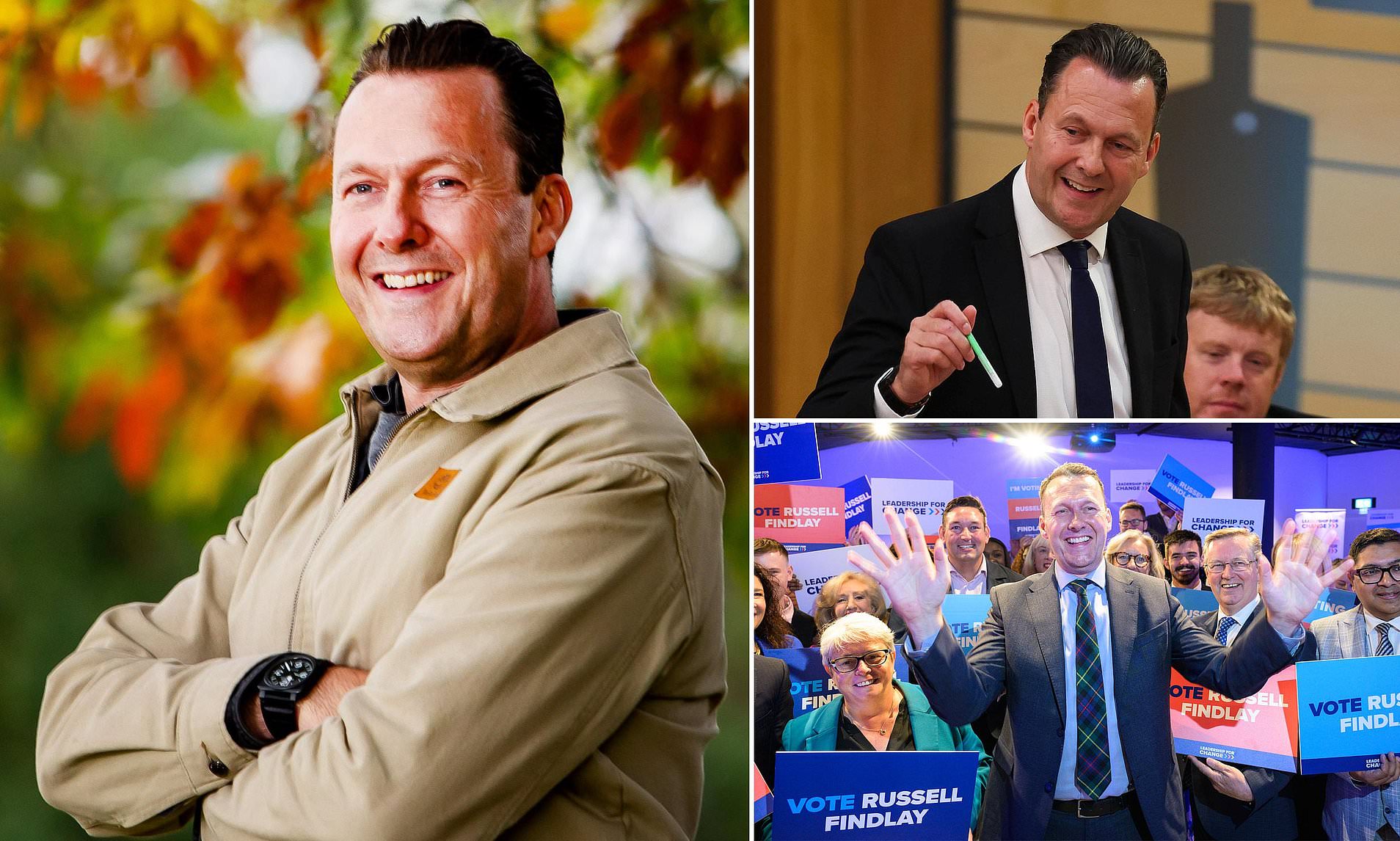 I may be leader of the Scottish Tories, but no job is more important ...