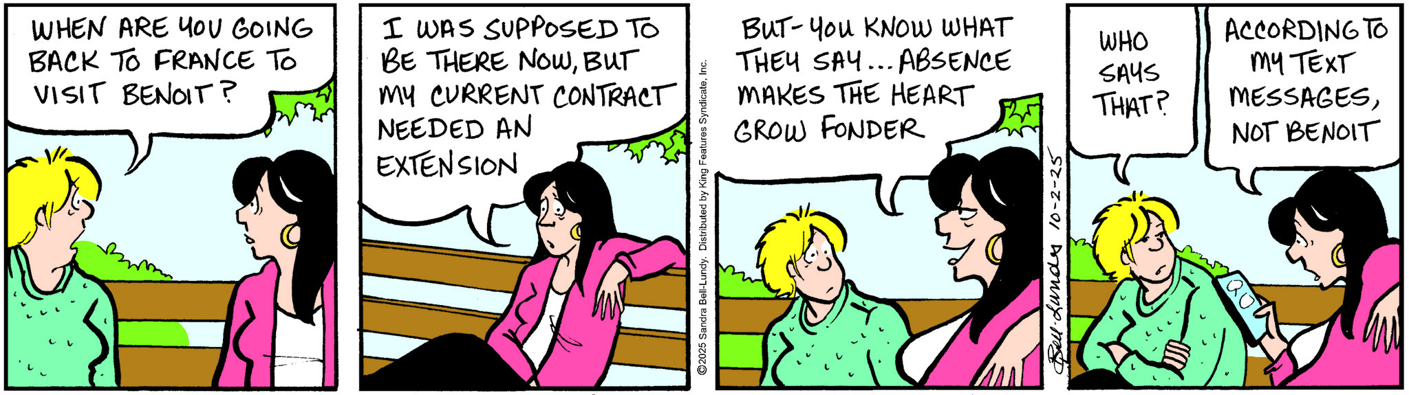 Between Friends by Sandra Bell-Lundy