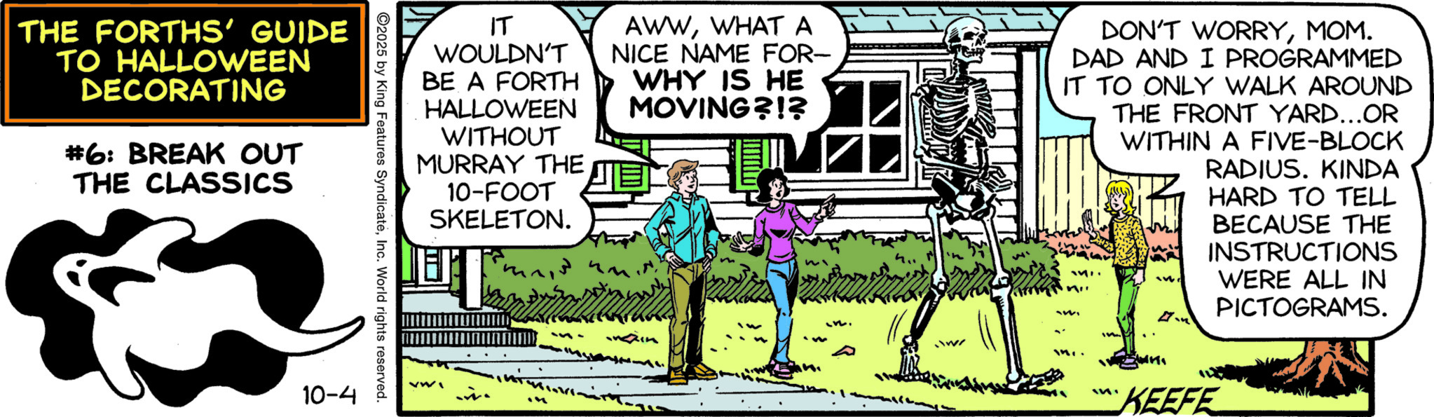 Sally Forth by Francesco Marciuliano; drawn by Jim Keefe