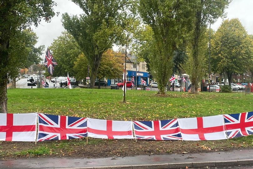 Kingstanding Circle flags removed but 'will be back'