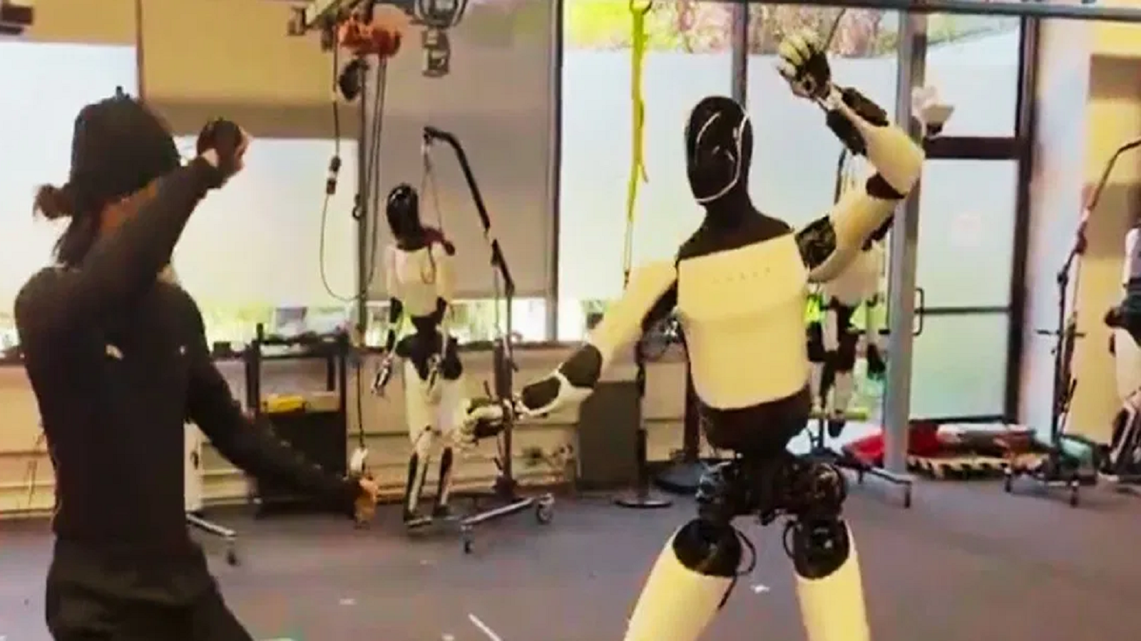 Elon Musk Shares Video of Tesla's Optimus Robot Learning Kung Fu