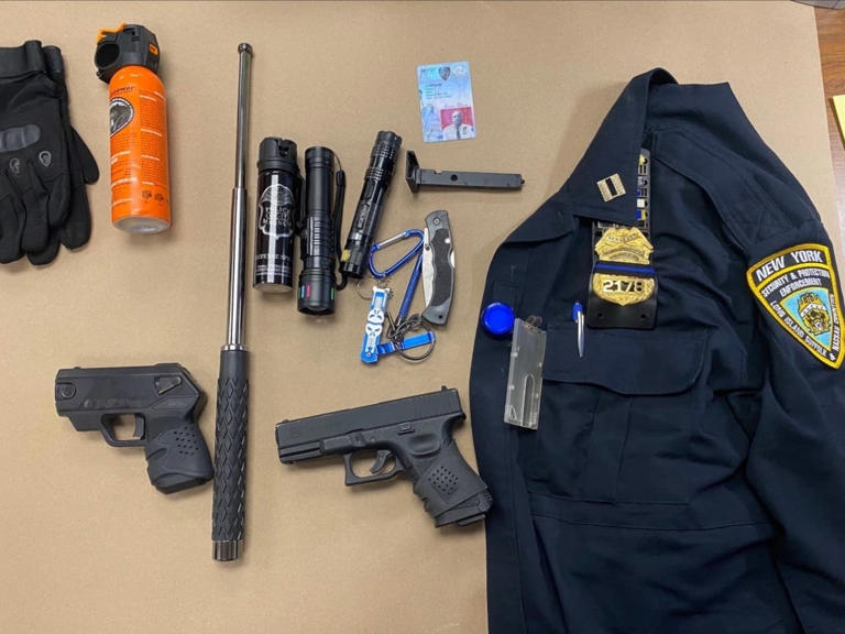 Man Wearing Police-Style Uniform, Carrying Weapon, Arrested In Suffolk: PD