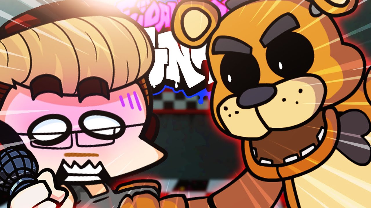 Freddy goes absolutely hard in this FNAF Friday Night Funkin' mod