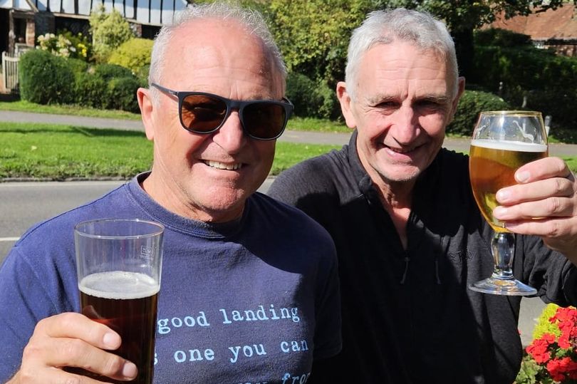 'Once the Reliant Robin had taken off I was quite calm'