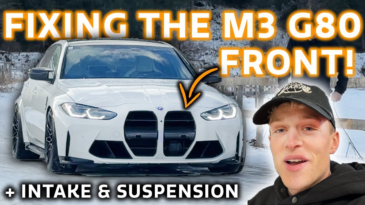 BMW G80 M3 Upgrades With Project Gamma Grille, KW Suspension and Air Intake