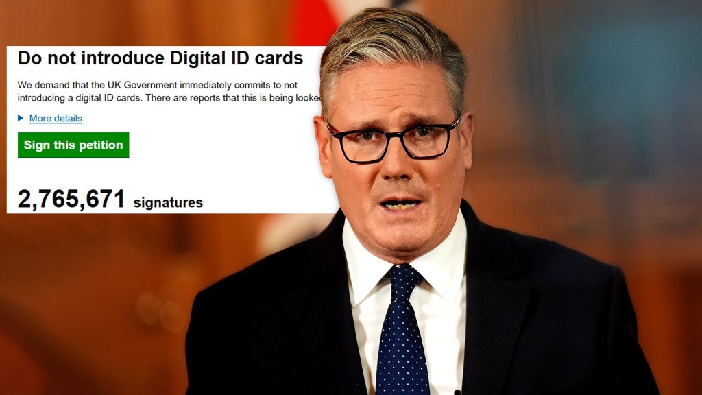 Government responds after 2.7 million sign petition to scrap Digital ID ...