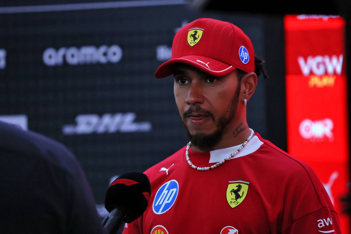 Hamilton puts a brave face on yet more disappointment as Ferrari fail ...