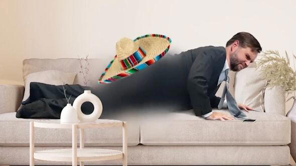 Stephen Colbert trolls JD Vance with shocking couch AI video