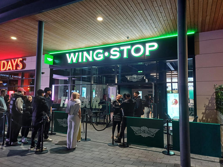 See inside the new Wingstop restaurant at Rushden Lakes as exclusive ...