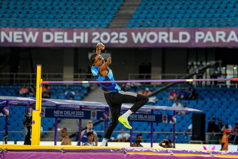 Watch: Simran wins 100m gold, Nishad leaps to glory in World Para ...