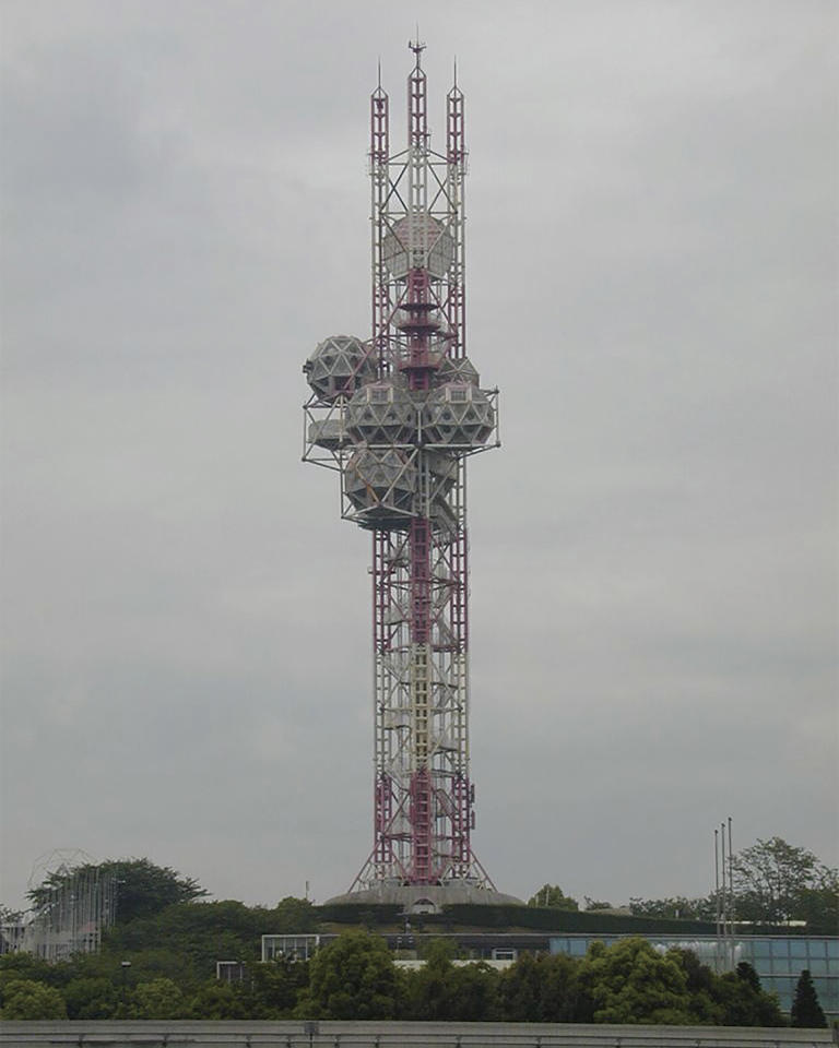 70年万博へのオマージュ!? 〈エキスポタワー〉と〈住友童話館〉を合体させると…【磯達雄のCDジャケンチク！】