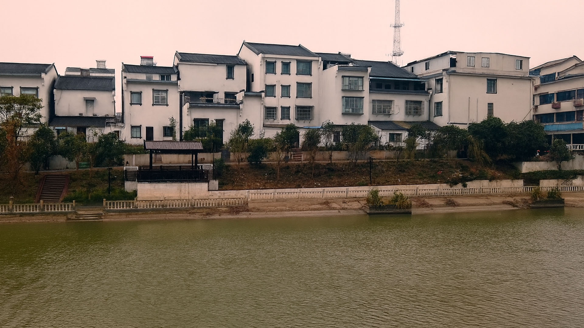 Daily Commute in Chinese Town – China 4K