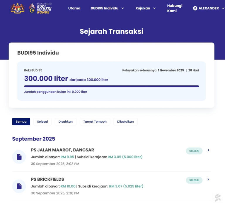 Is someone stealing your RON95 petrol quota? Here’s how to check your ...