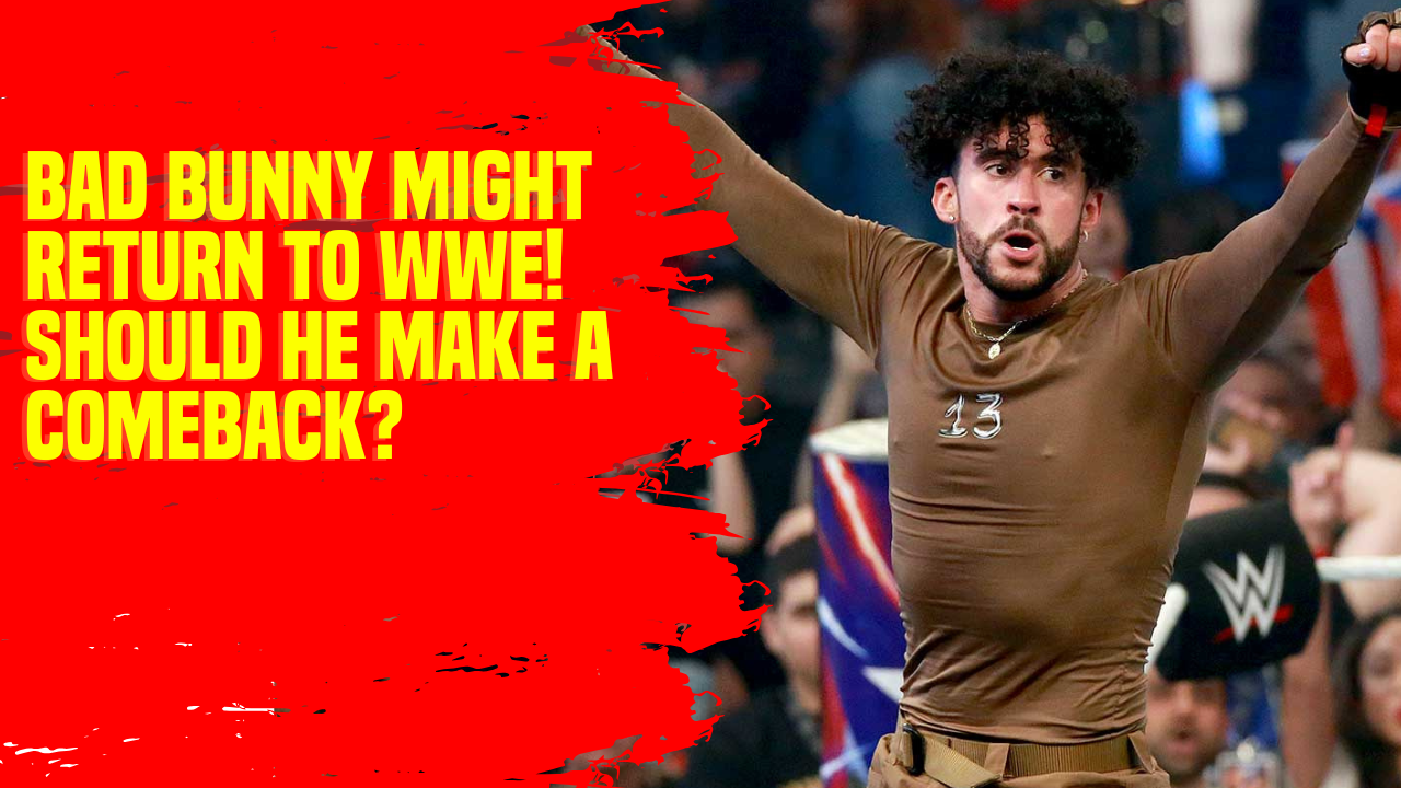 Bad Bunny might return to WWE! Should he make a comeback #BadBunny #WWE ...