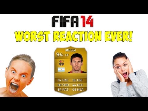 FIFA 14 - Worst reaction ever!