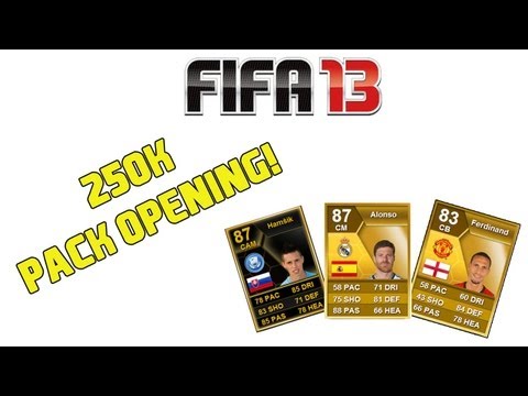 FIFA 13 - 250K pack opening!