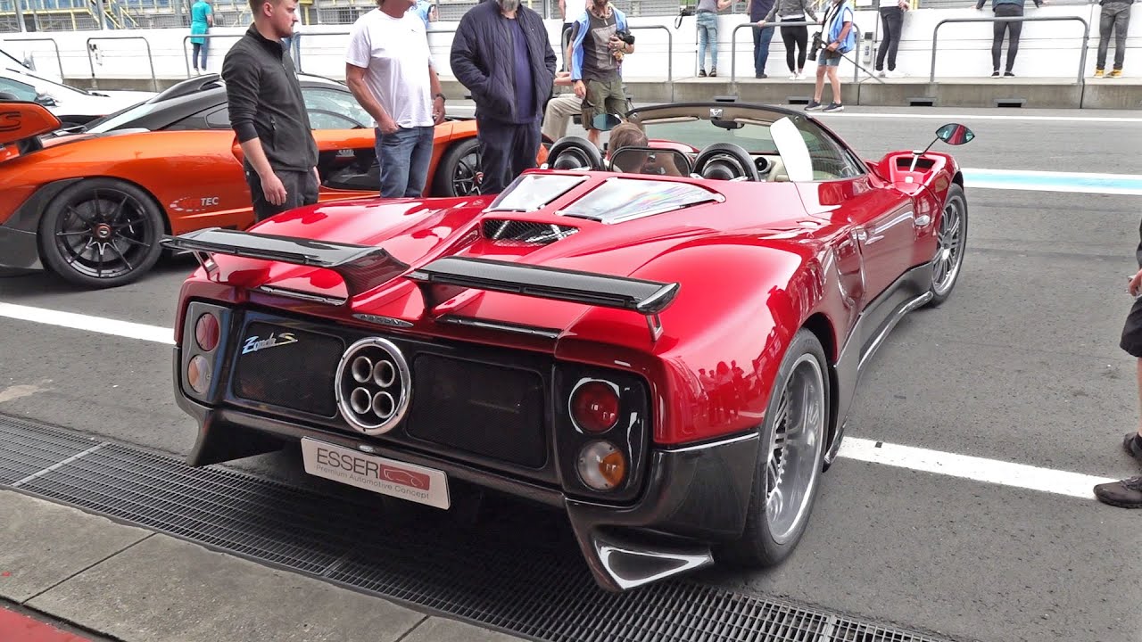 Zonda S Roadster V12 Geluid & Revs | Exclusieve Video