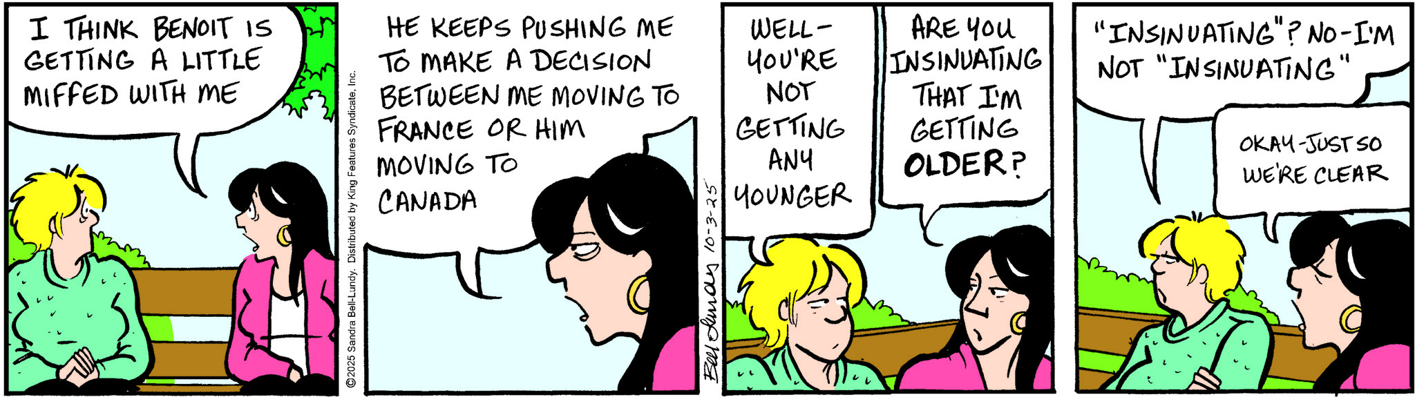 Between Friends by Sandra Bell-Lundy