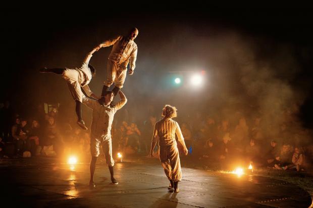 Night of circus, theatre and ancient storytelling in Helston