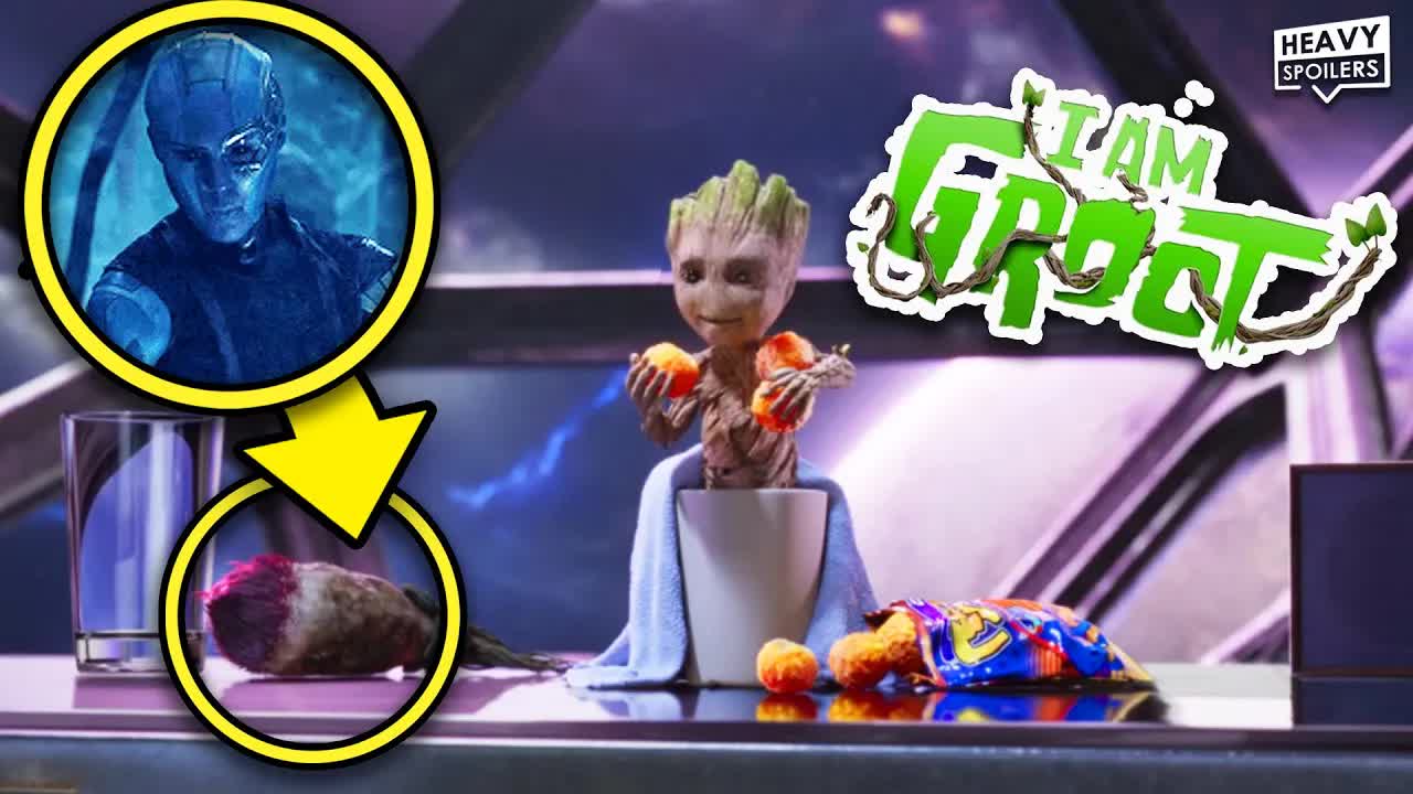 I am Groot breakdown | Easter eggs, things you missed and review