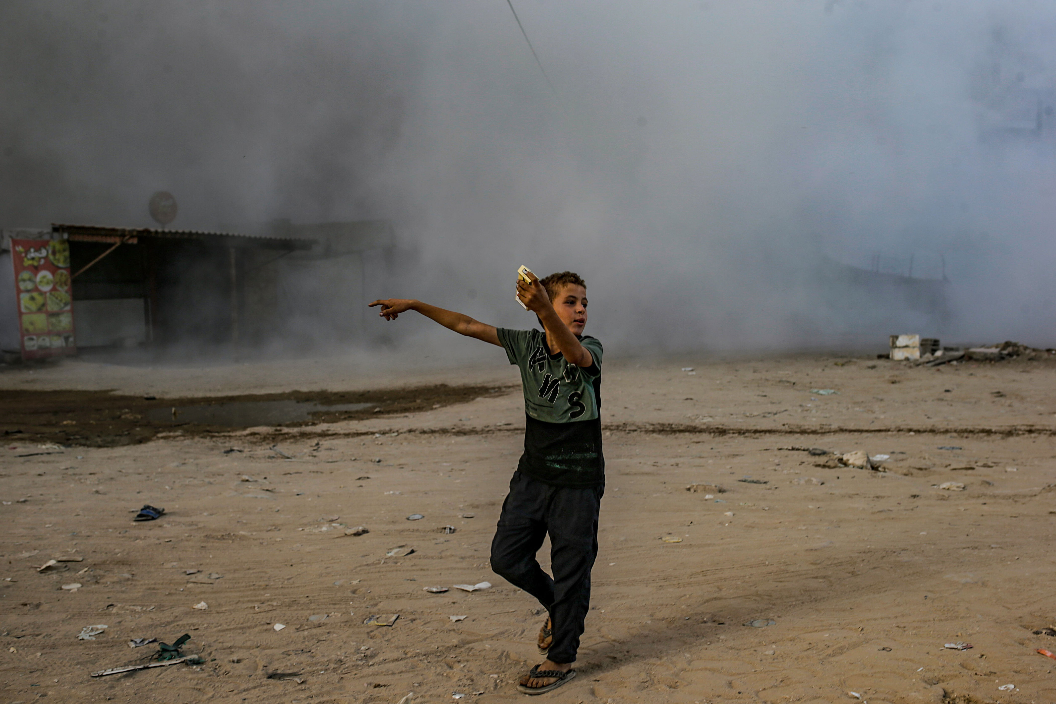 Children killed in Gaza as Israel continues strikes hours after Trump ...