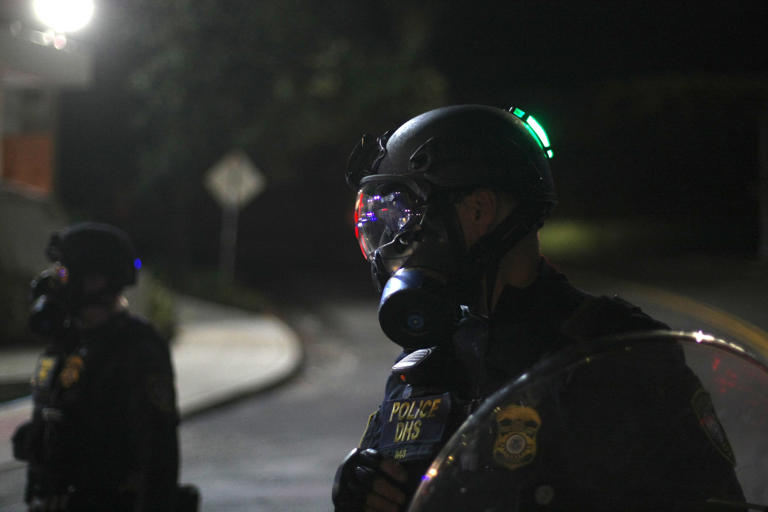 24 hours outside Portland’s ICE facility: Is this what ‘lawless mayhem ...