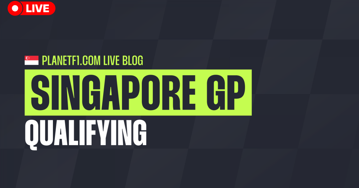 F1 LIVE: Recap a thrilling qualifying session at Marina Bay