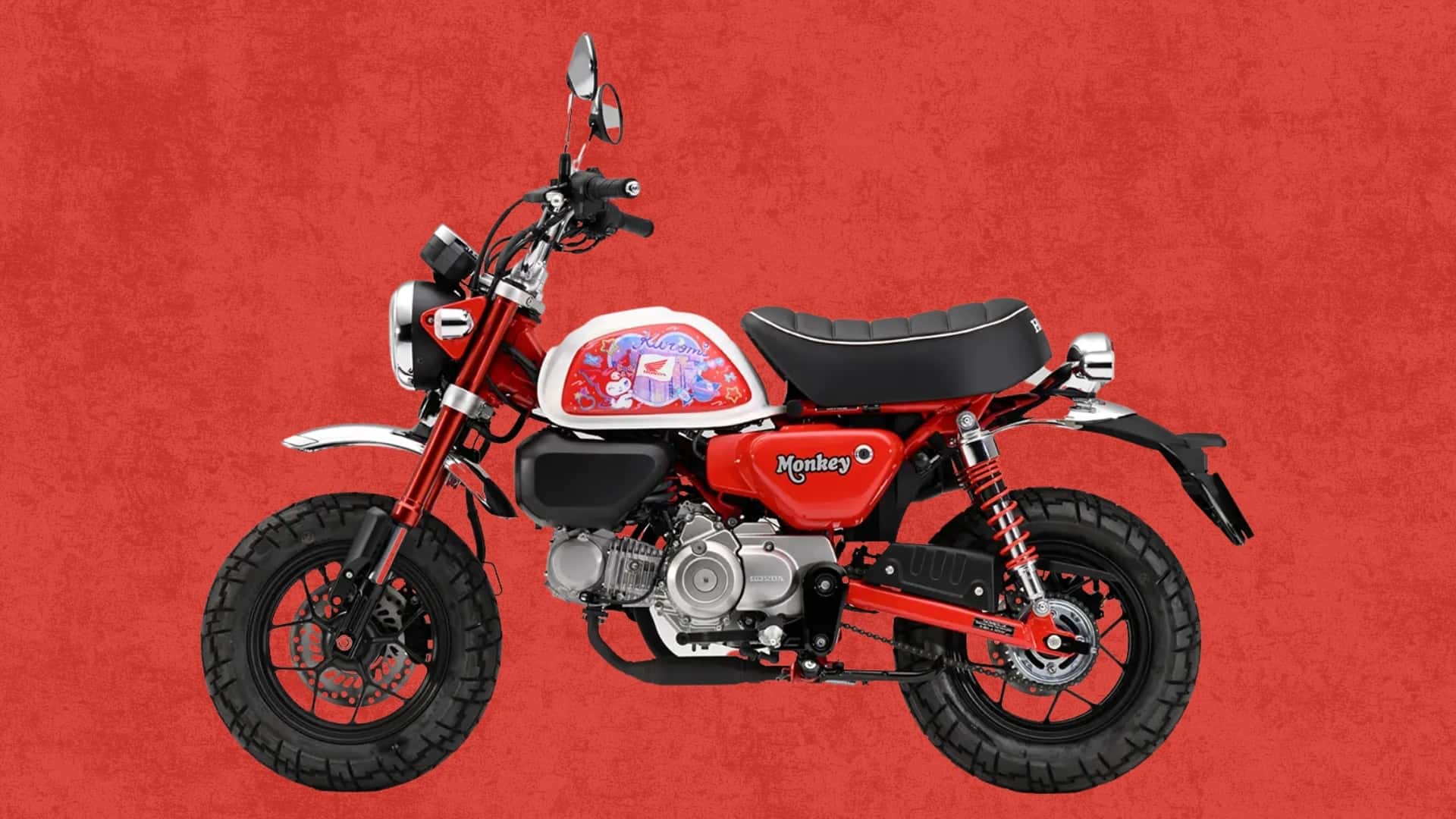 Honda and Sanrio Collaborated On These Super Cute Monkey x Kuromi Side ...