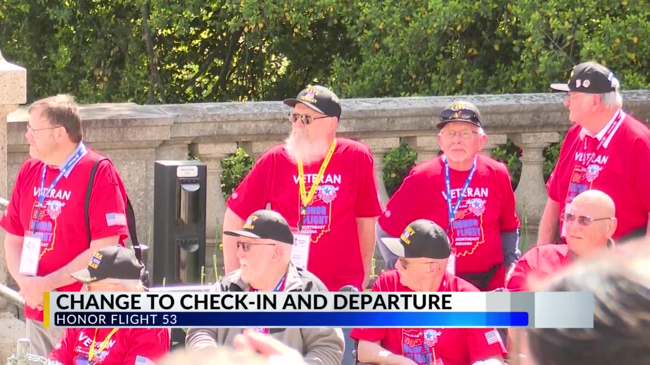 Change to Honor Flight 53