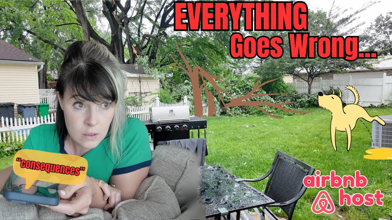 Everything goes wrong with downed trees and dog pee