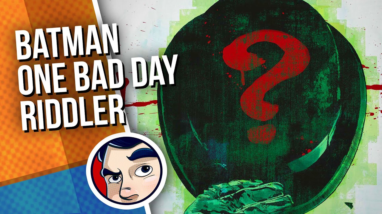 "Riddler's origin" Batman One Bad Day: The Riddler - complete story ...