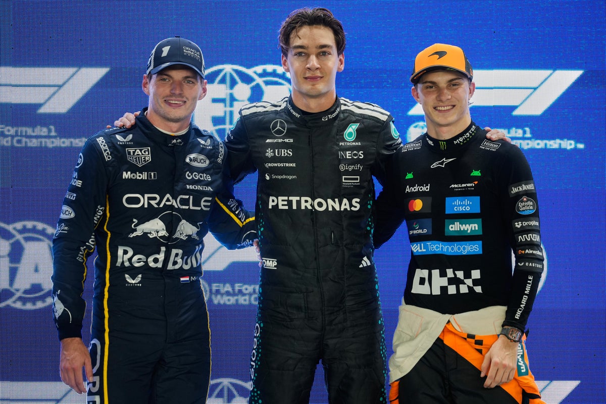 F1 grid: Starting positions for Singapore Grand Prix