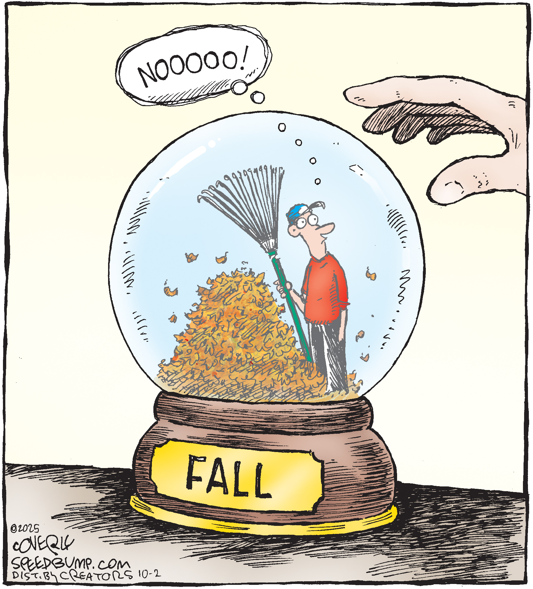 Speed Bump by Dave Coverly