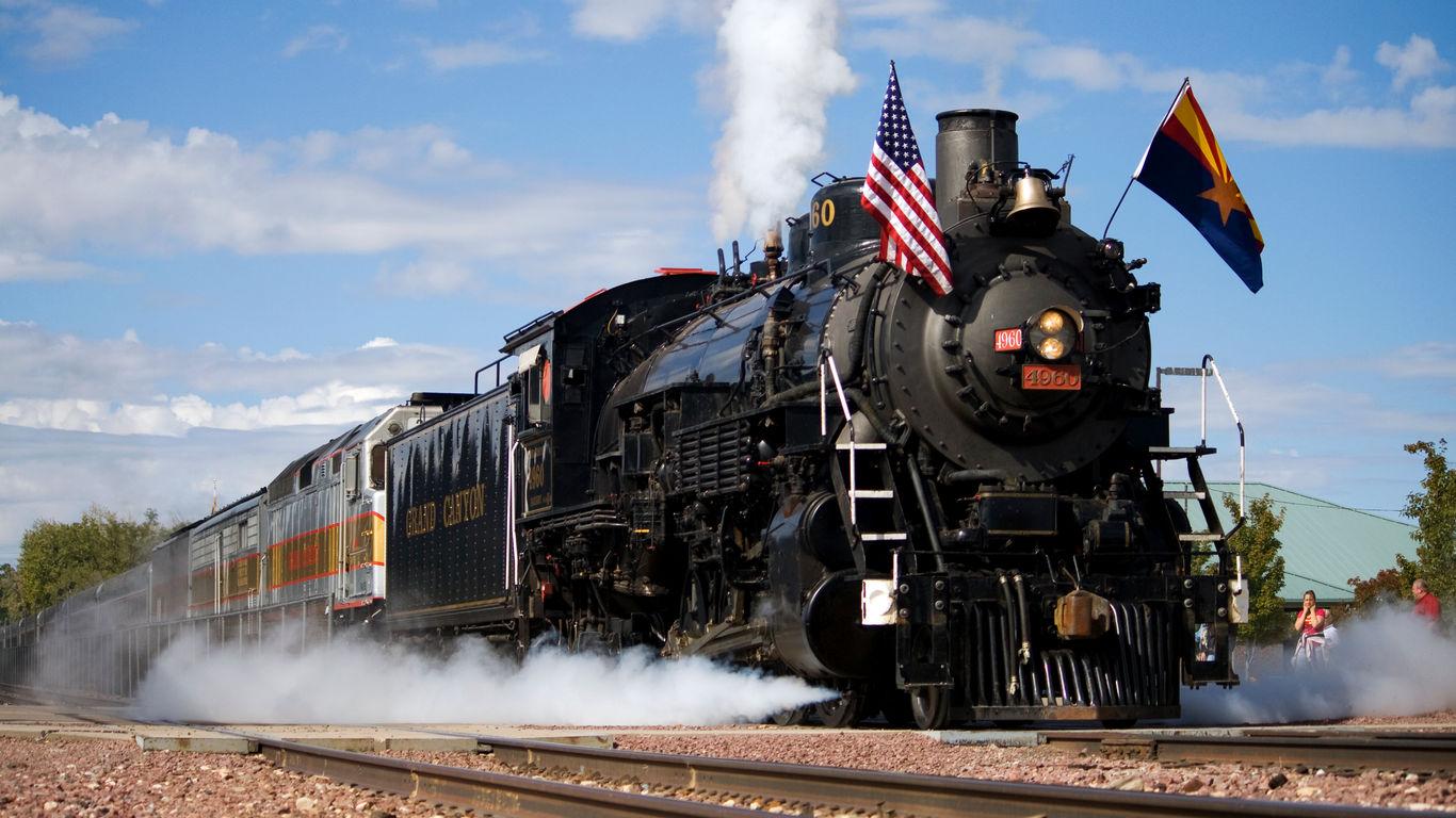 Charming Picturesque Train Stops in the US