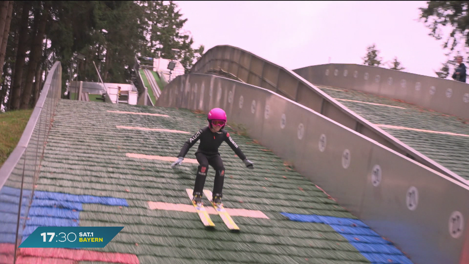 Bayernsport: Skispringen beim Ski-Club Auerbach