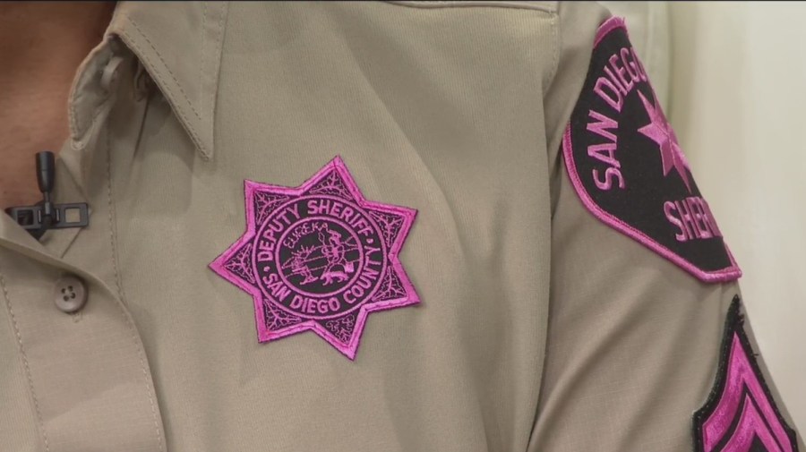 San Diego Sheriff’s deputies to wear pink patches for Breast Cancer ...