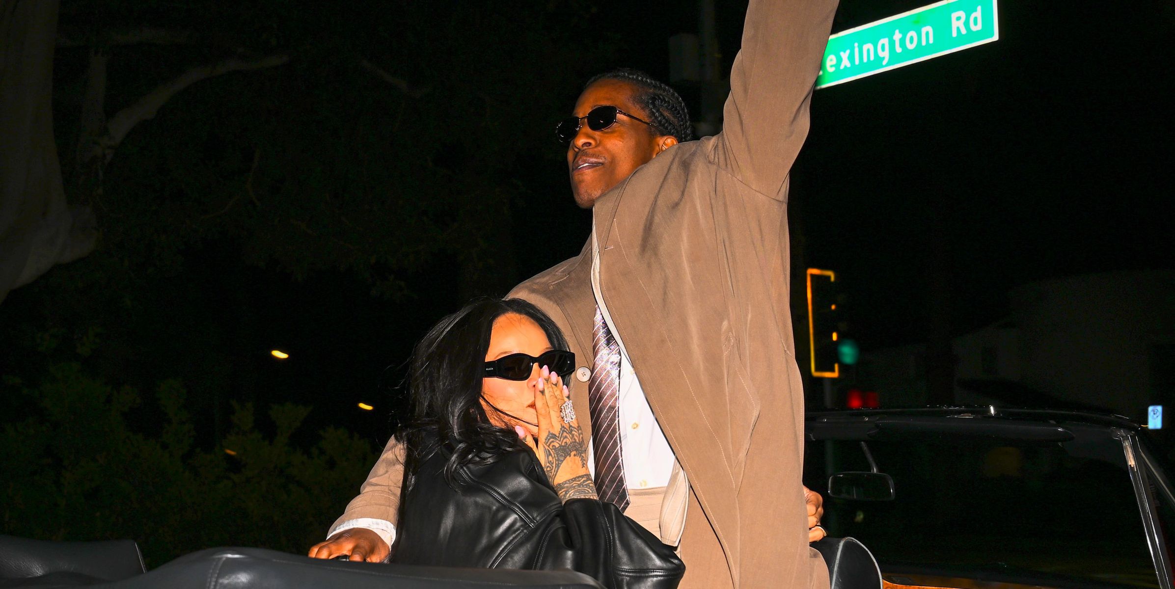 Rihanna Celebrates A$AP Rocky’s Birthday With a Rolls-Royce Drive and ...
