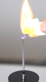 Fire freezing instead of burning