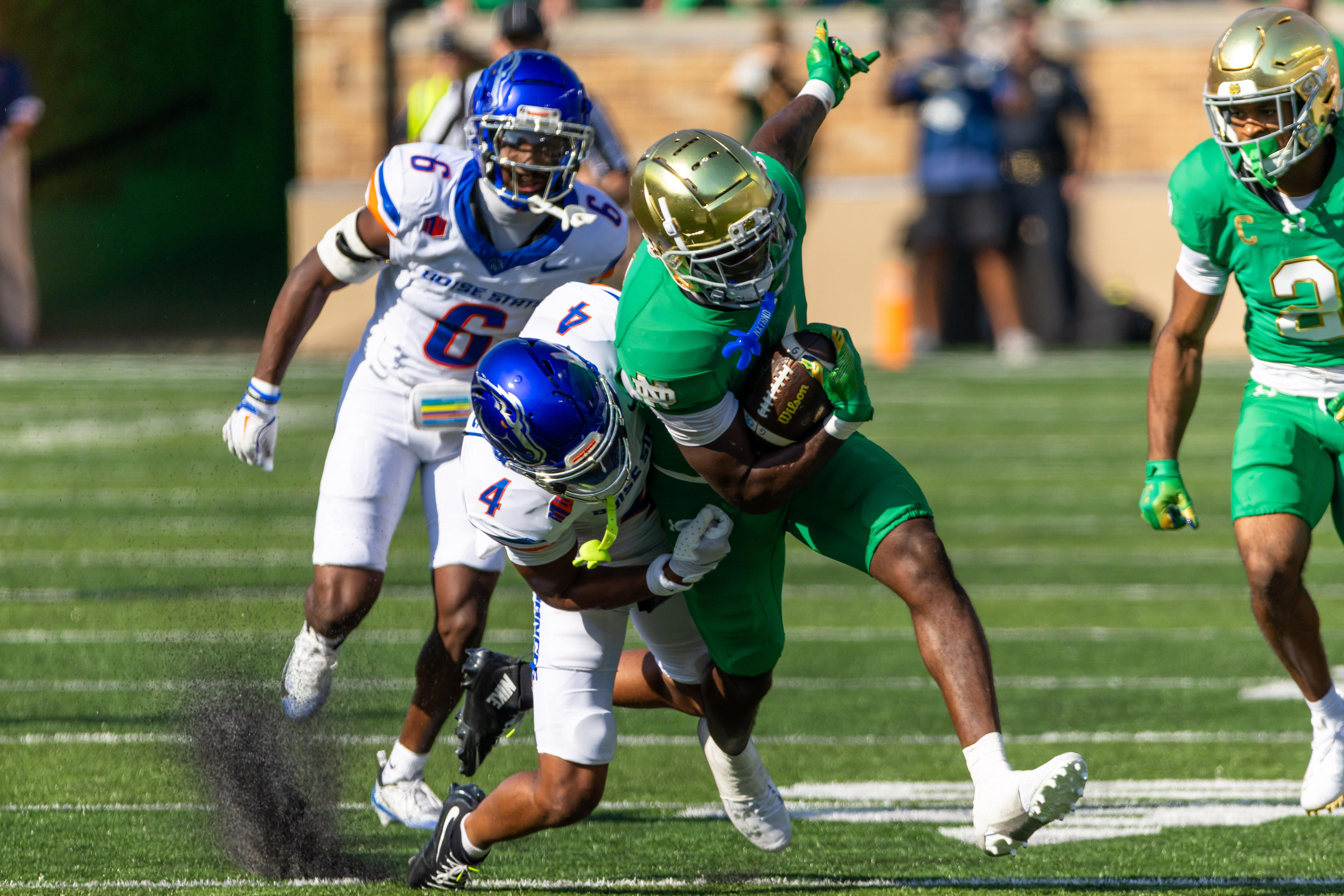 Notre Dame football vs. Boise State live injury updates