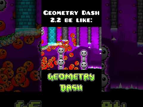 Geometry Dash 2.2 is crazy now! #shorts #gd #gdupdate #deluxe12 #gaming ...