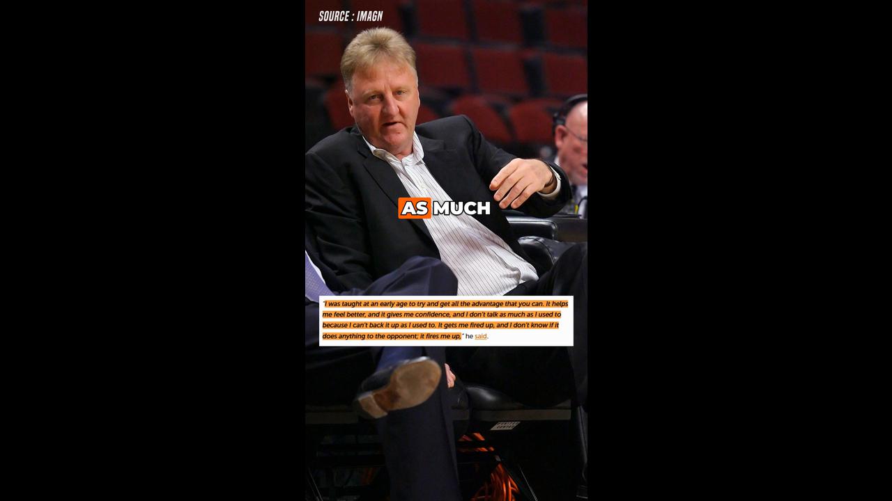 Larry Bird Explains Why Trash-Talking Became His Identity