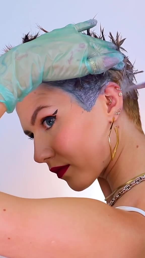 Watch Me Transform My Patchy Hair Into a Bold New Color