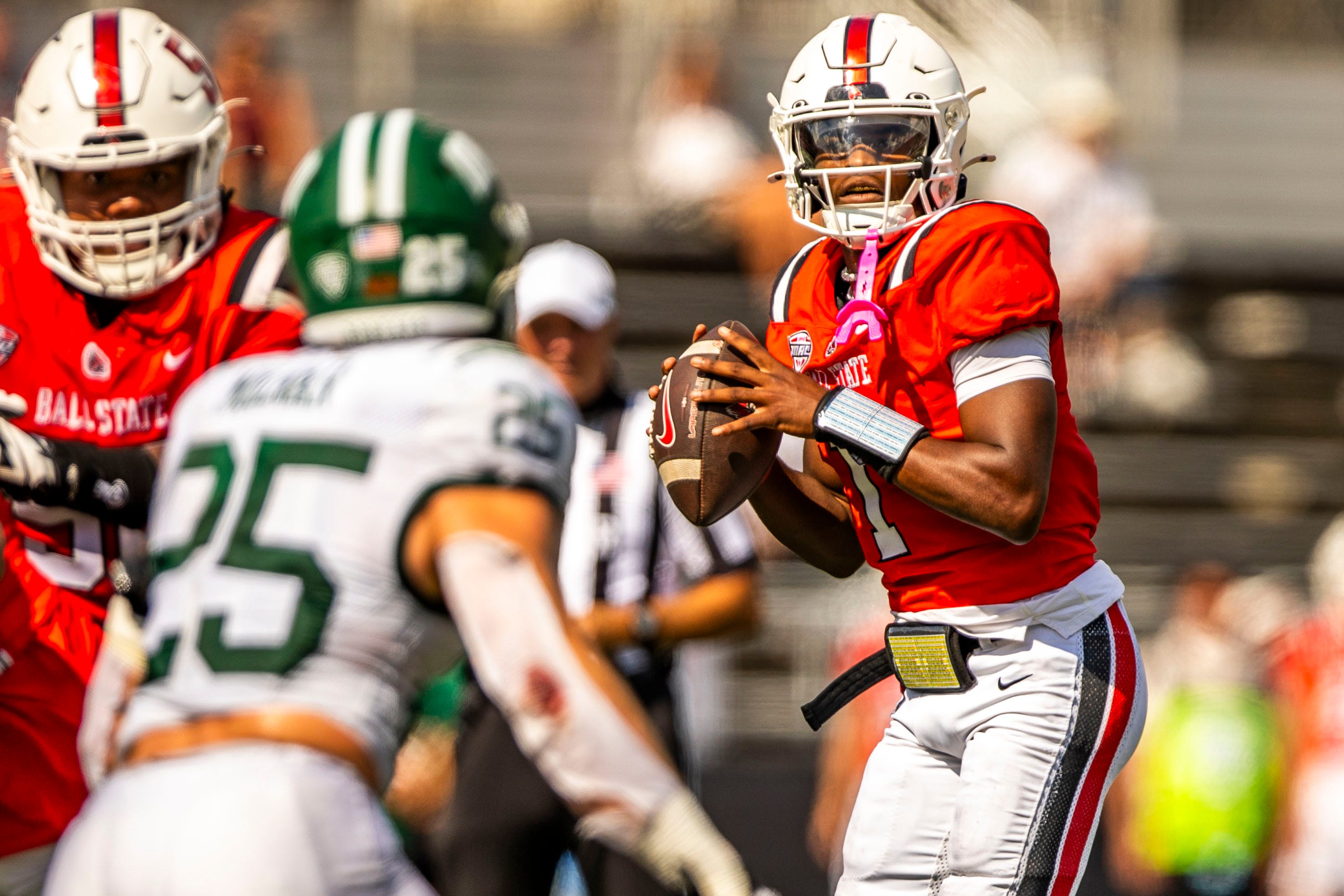Ball State football knocks off reigning MAC champion Ohio in Cardinals ...