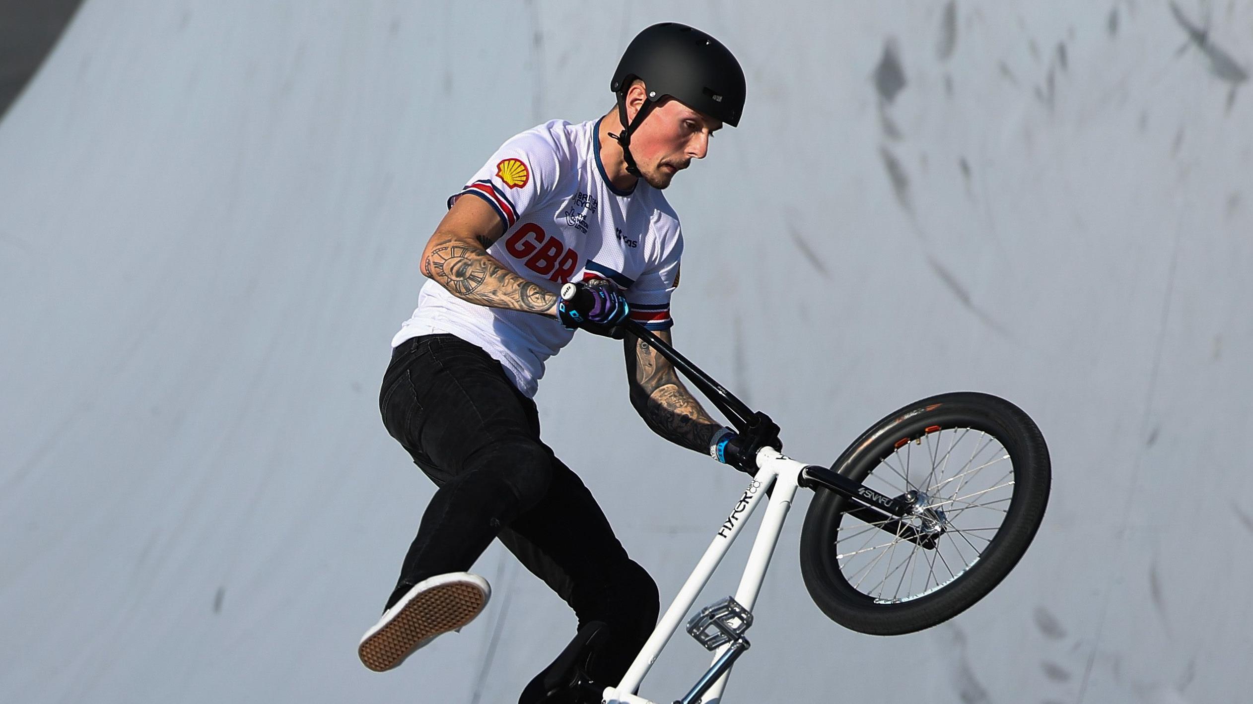 Hessey wins gold at BMX European Freestyle Champs