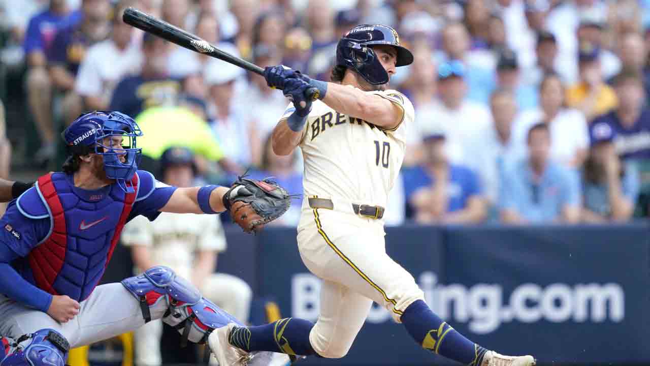 Brewers’ bats explode for nine runs in first two innings against Cubs