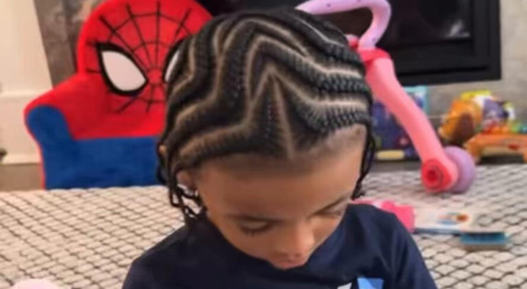 Cardi B’s son Wave hilariously defends his braids after Cardi called ...