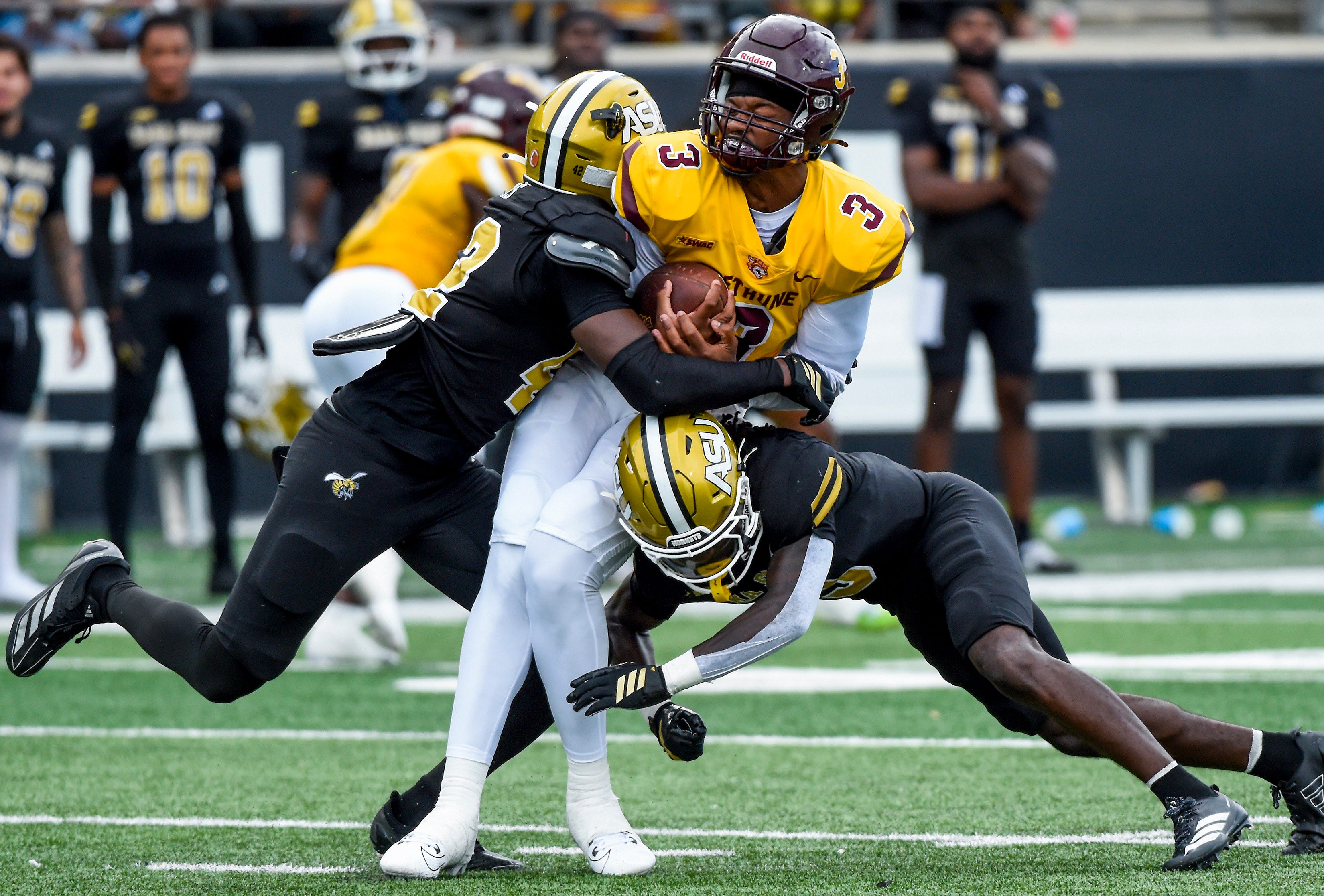 What is the identity of Alabama State football's defense for the ...