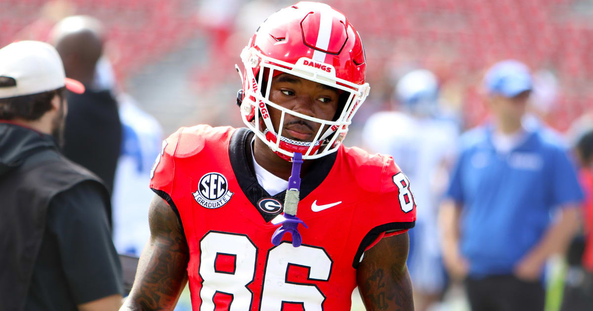 WR Dillon Bell re-emerges in Georgia’s offense in win